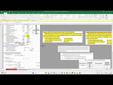 Excel bảng tính cọc khoan nhồi trên nền đá theo TCVN 11823-2017 new!!!!/ mới nhất - chuẩn nhất 2025