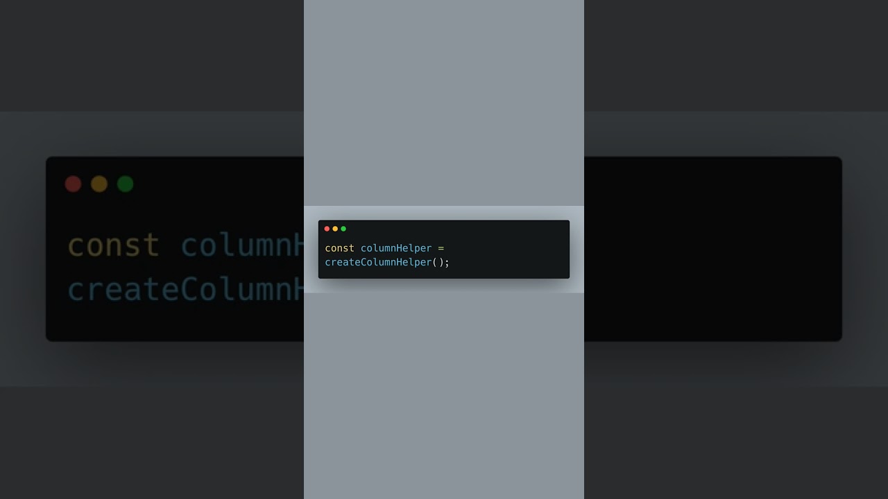 Craft Data Tables in React with TanStack! #React