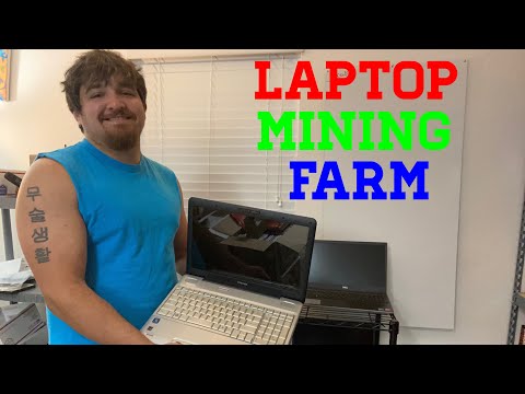 MY LAPTOP CRYPTO MINING FARM