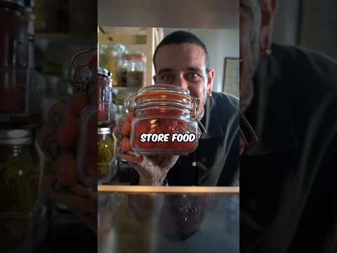 Zero waste food storage #shorts