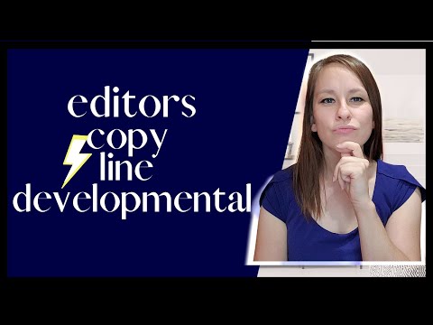 Developmental Editing VS Copy Editing VS Line Editing: What do you Need?