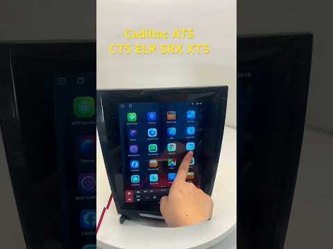 10.4 inch Cadillac ATS CTS ELR SRX XTS Car Android Vertical Screen #Cadillac #carplay #androidauto