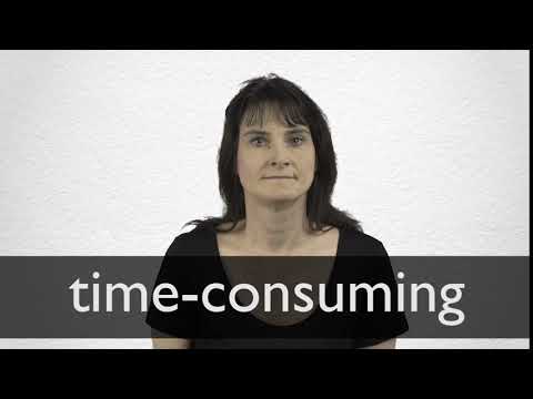 How to pronounce TIME-CONSUMING in British English