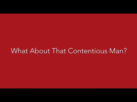 Bible Q & A Vlog: What About That Contentious Man?