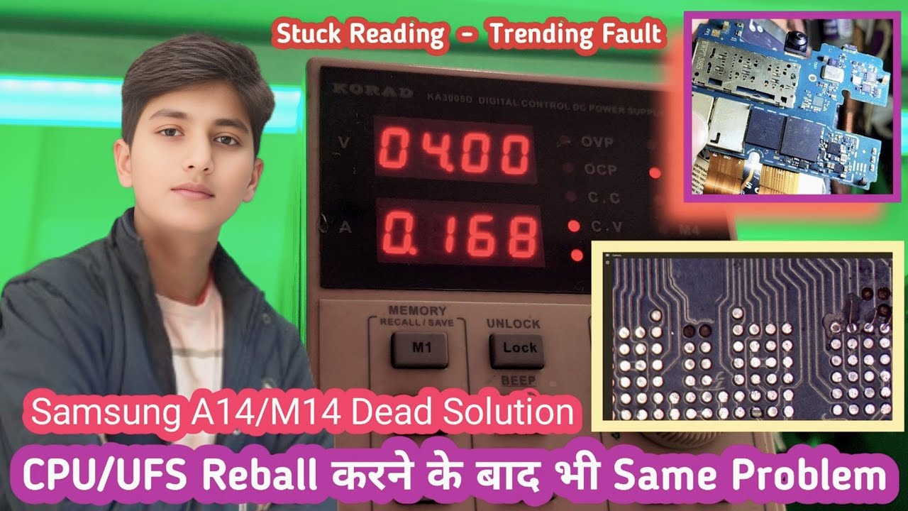 Samsung A14 5G / M14 5G Dead Solution 2025 || Samsung M14 5G Dead Repiar Trick Without Cpu Reball