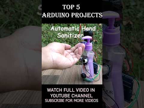 Top 5 Arduino Projects for Beginners. Full tutorial videos in Youtube Channel #arduino