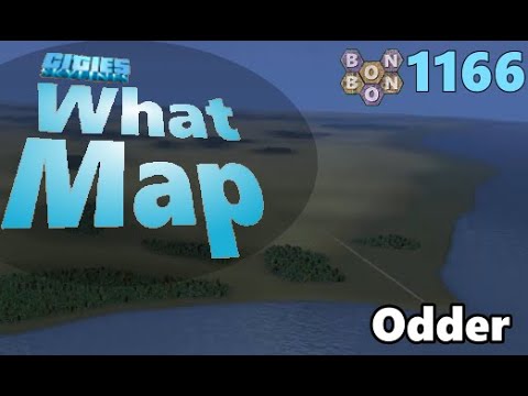 #CitiesSkylines - What Map - Map Review 1166 - Odder
