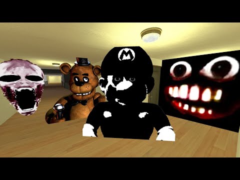 Scary Face, Gillbert, Freddy Fazbear And Scp096 Nextbot Gmod