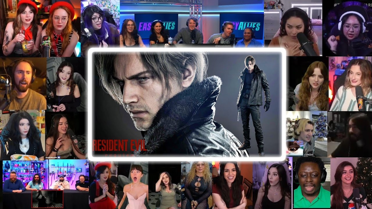 Mostly Girls React To LEON'S Return | Resident Evil Requiem Leon Trailer Reaction Mashup 