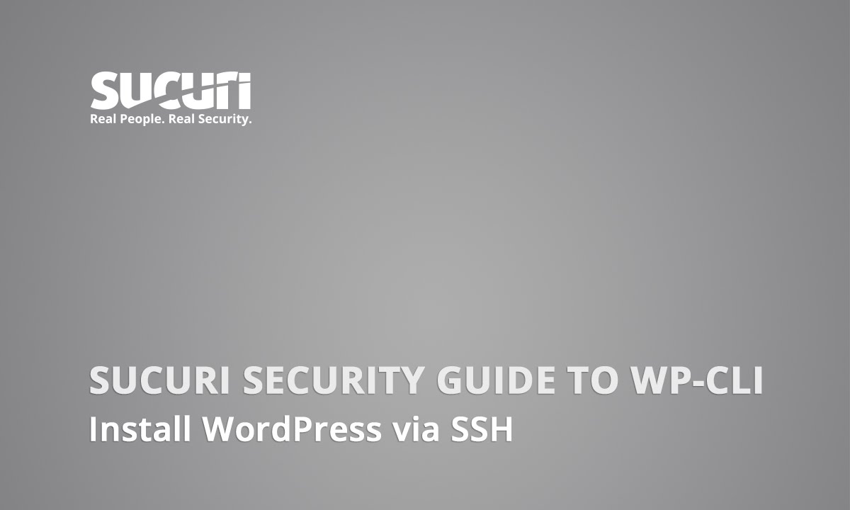 WordPress CLI (WP-CLI): How to Install WordPress via SSH
