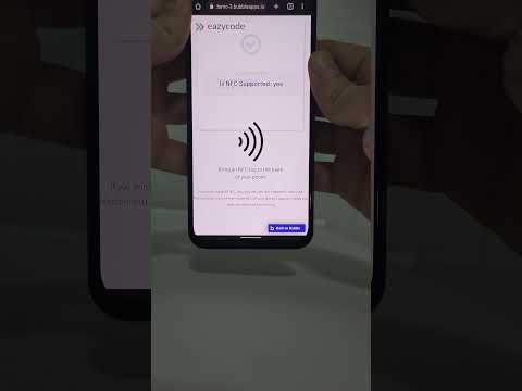 Bubble.io plugin - Read NFC tag through browser