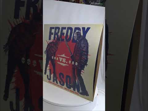 Freddy Vs Jason Signed Vinyl Record Robert Englund #Shorts