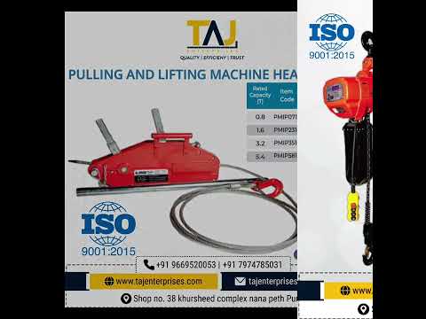Taj Enterprises, Pune - Trader - Wholesaler / Distributor of Lifting ...