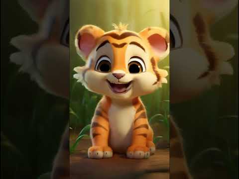 Mastering Stylization: Midjourney v5.2 Stylize Parameters Explored | cute tiger animation Edition
