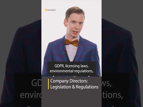 Company Directors: Legislation & Regulations #shorts #ukcompanylaw  #companydirector