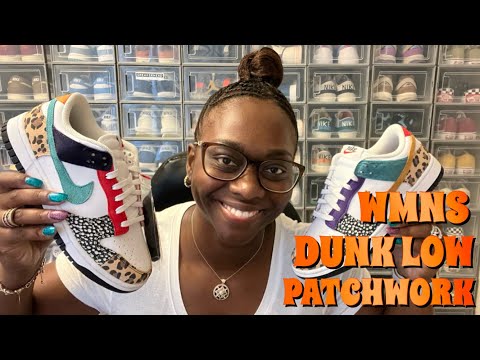 Womens Nike Dunk Low Patchwork REVIEW + ON FEET