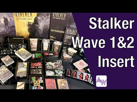🌊 Stalker Board Game Insert and Gameplay Organizer | Gameplay All-in ...