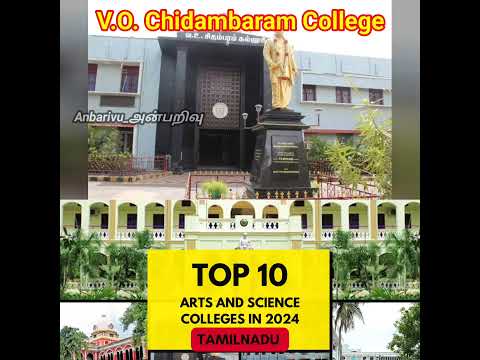 Top 10 Arts and science Colleges in Tamilnadu