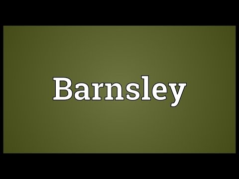Barnsley Meaning