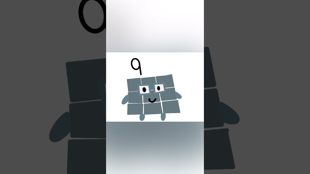 Numberblock 9 Procreate Drawing