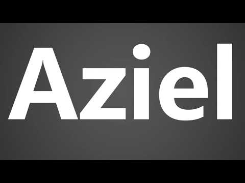 How To Pronounce Aziel