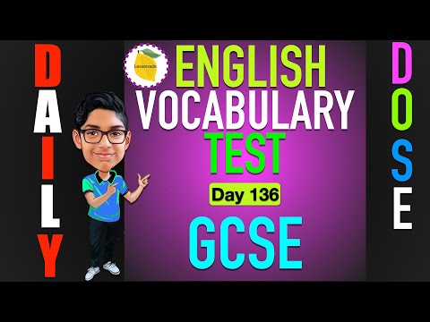 (Day 136) Advanced English Vocabulary Quiz | #shorts #Lessonade