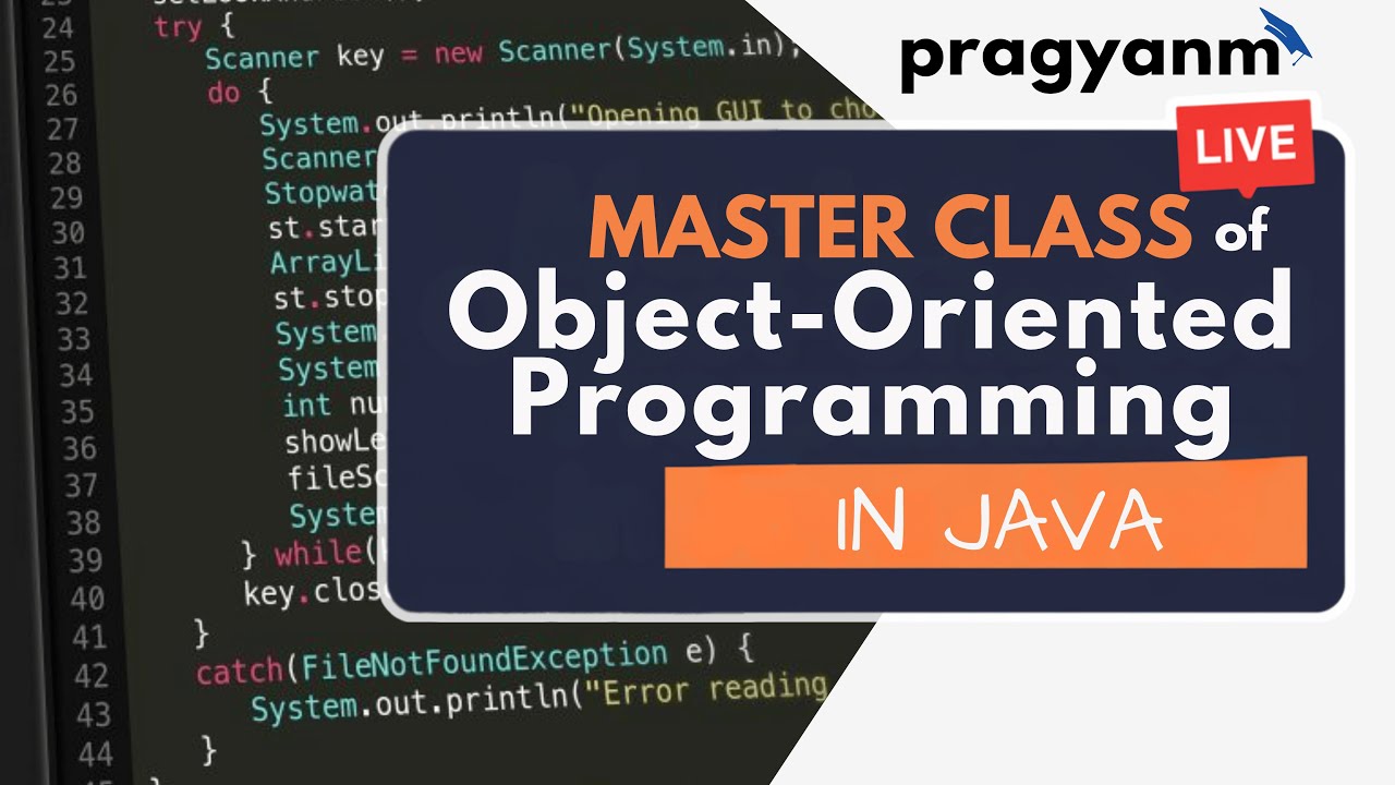 Mastering Object-Oriented Programming in Java | Live Tutorial & Q&A