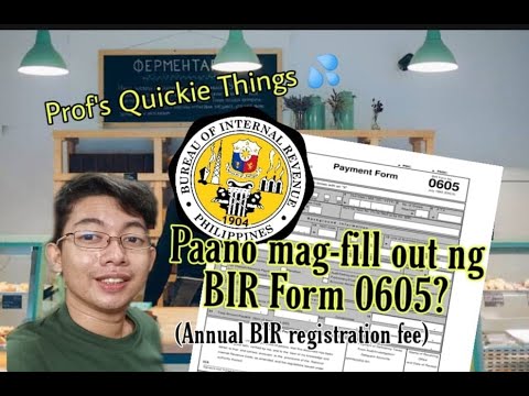 Quickie Things EP11: How to properly fill-out BIR Form 0605?