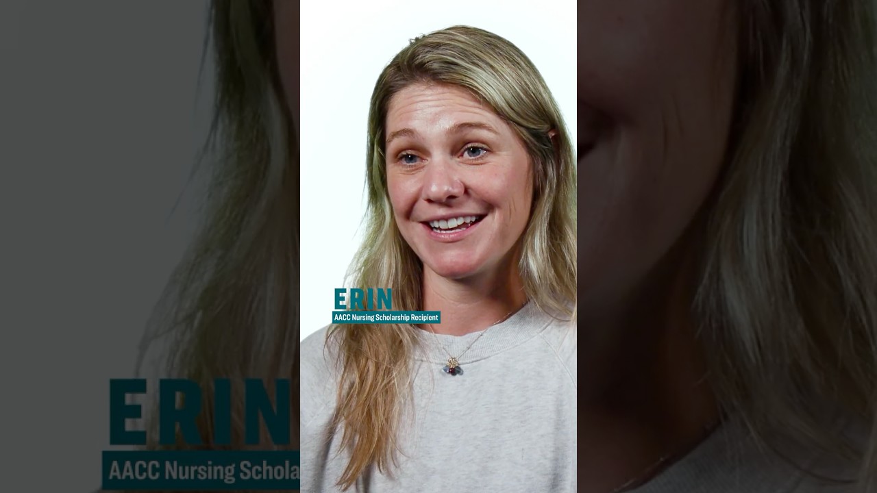 Erin dreamed of being a nurse