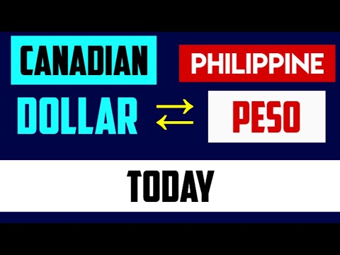 1 CAD to PHP - Canadian Dollars to Philippine Pesos Currency Exchange Rates Today 27 JULY 2024