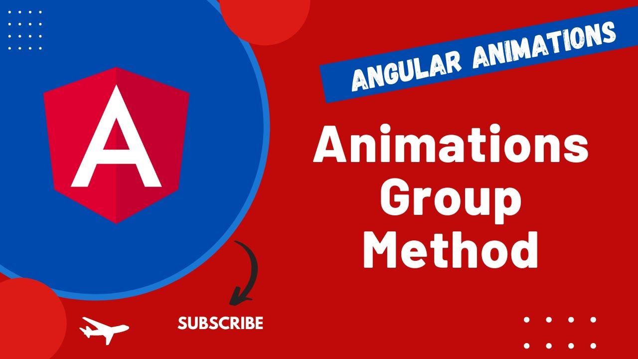 32. How to use Animations Group method for Parallel animations in Angular App - Angular16