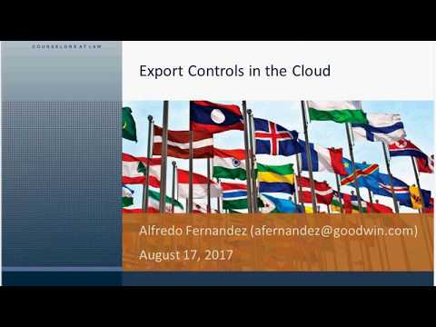 17. Export Controls in the Cloud