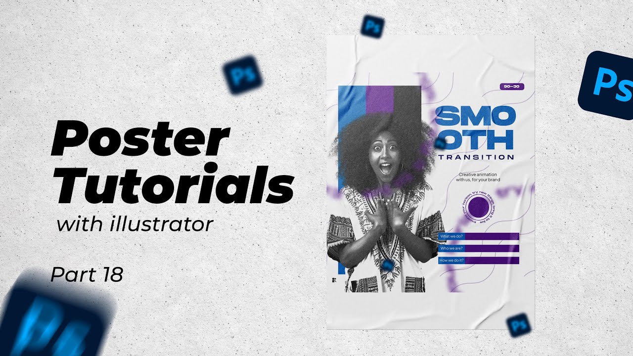 How to design a Great Poster using Illustrator (90-30)