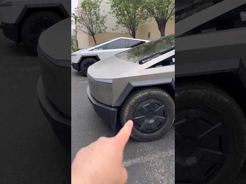 Tesla CYBERTRUCK Wheel Hubcap PROBLEM & Solution ✅ #tesla #cybertruck #wheels #tires
