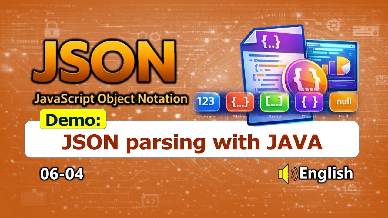 [06-04] JSON parsing with java | Read JSON File in Java | #JSON #Java #Programming