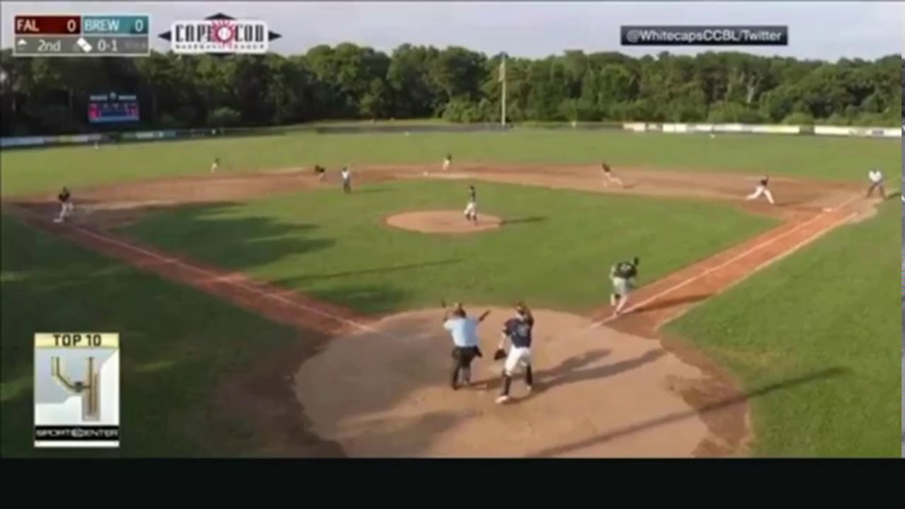 Brewster Whitecaps Triple Play Makes SCTop10