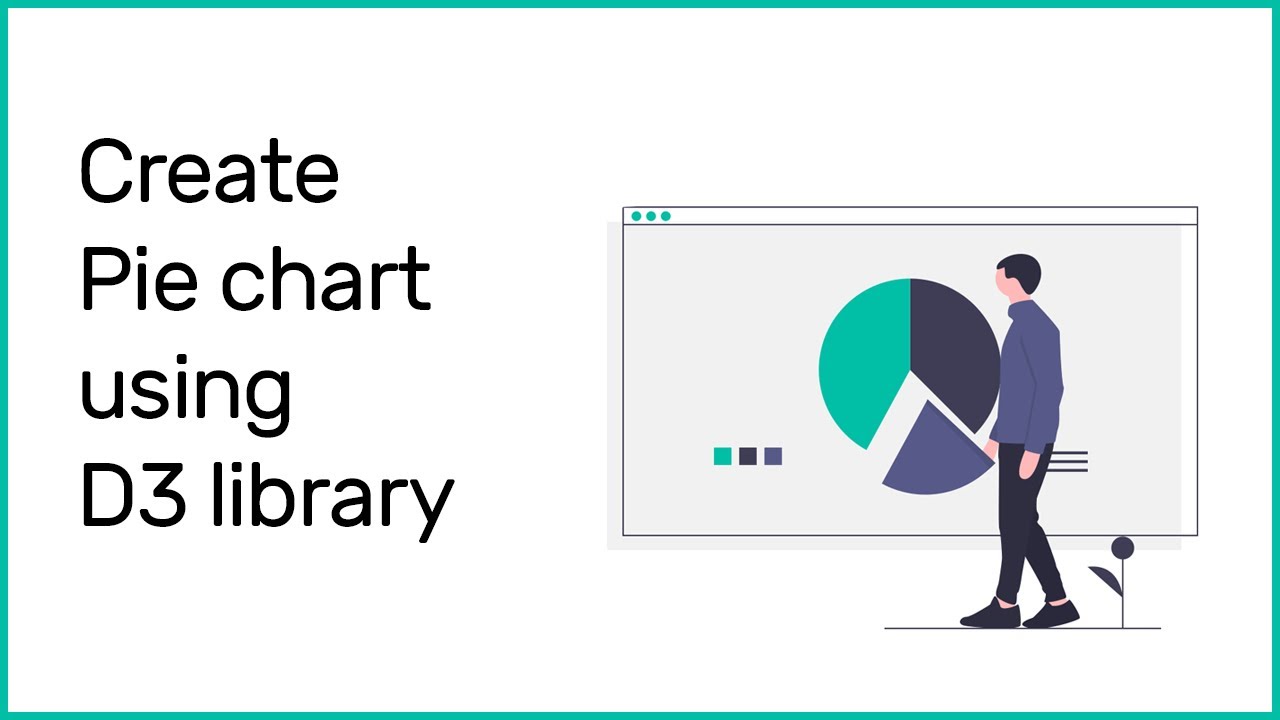 Pie chart using d3  library #d3js