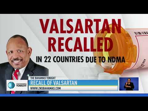 RECALL OF VALSARTAN