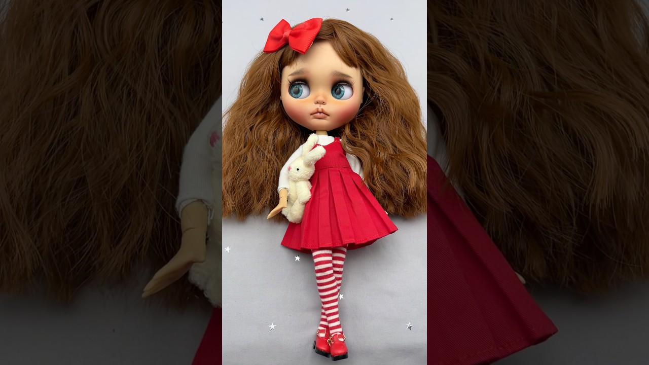 Mi muñeca Laura ♥️ #doll #muñecas #blythe #art #artist #cute #cutebaby