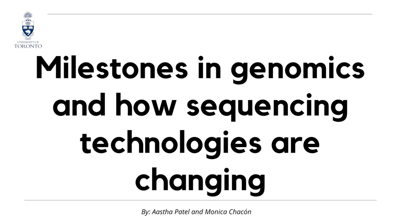 Milestones in genomics and how sequencing technologies are changing