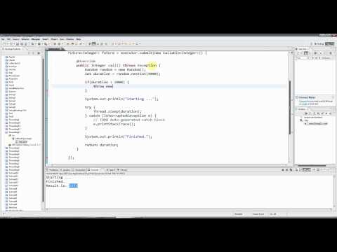 Advanced Java: Multi-threading Part 13 - Callable and Future