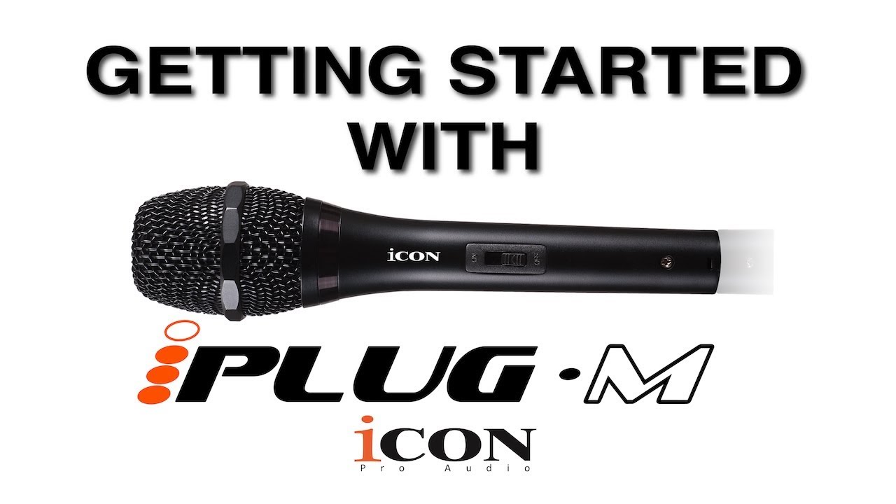 Getting Started with the Icon Pro Audio iPlugM Microphone