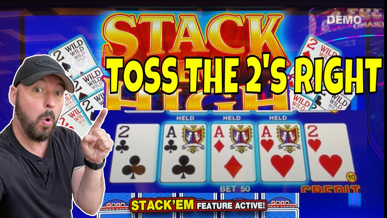 Decision Time on Stack 'Em High Video Poker