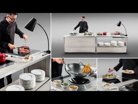 Libro Foldable Banqueting Table by La Tavola