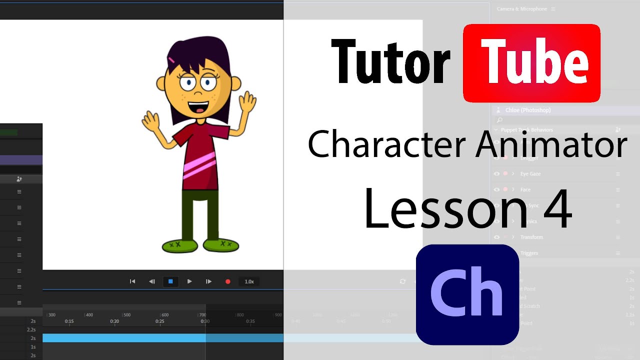 Adobe Character Animator - Lesson 4 - Understanding Character Rigs and Layers Setup