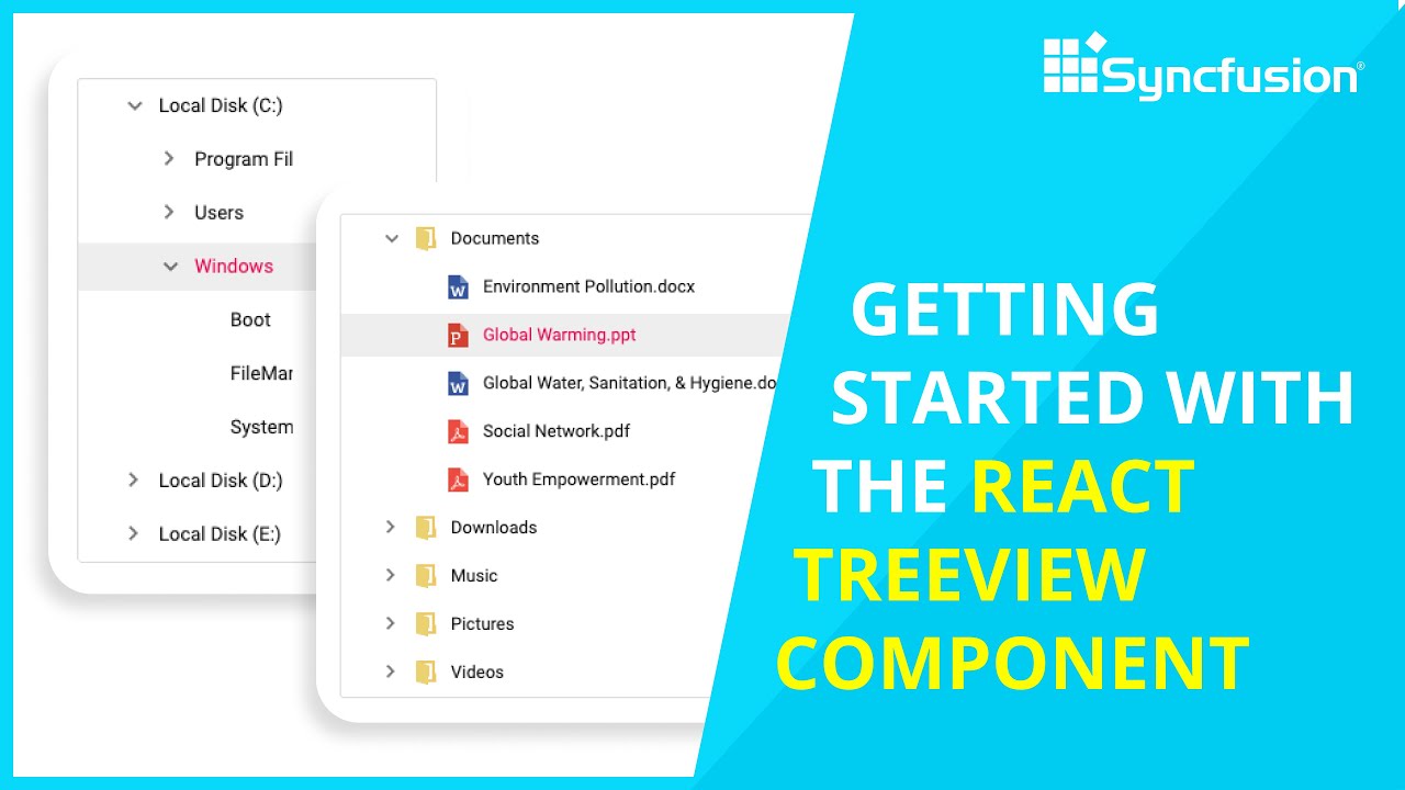 Getting Started with the React TreeView Component
