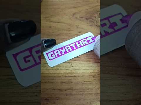 #nameartvideo #name #satisfyingvideo #namestatus #nameart #gayathri