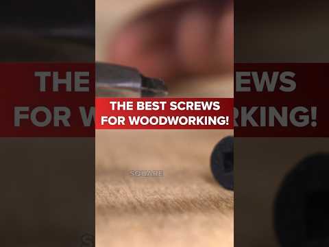2 reasons why square screws are better then star screws #stpierre #woodworkingtips #robertson