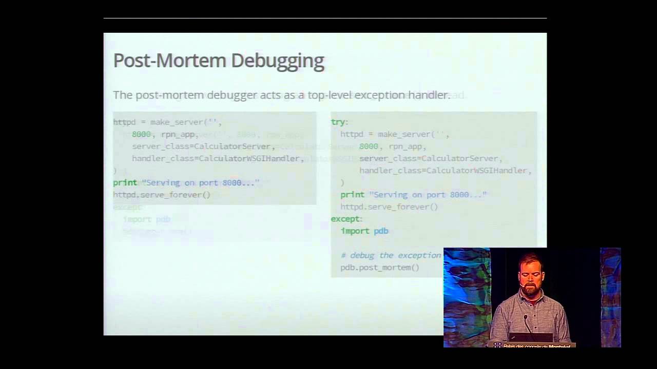 Nathan Yergler: In Depth PDB - PyCon 2014