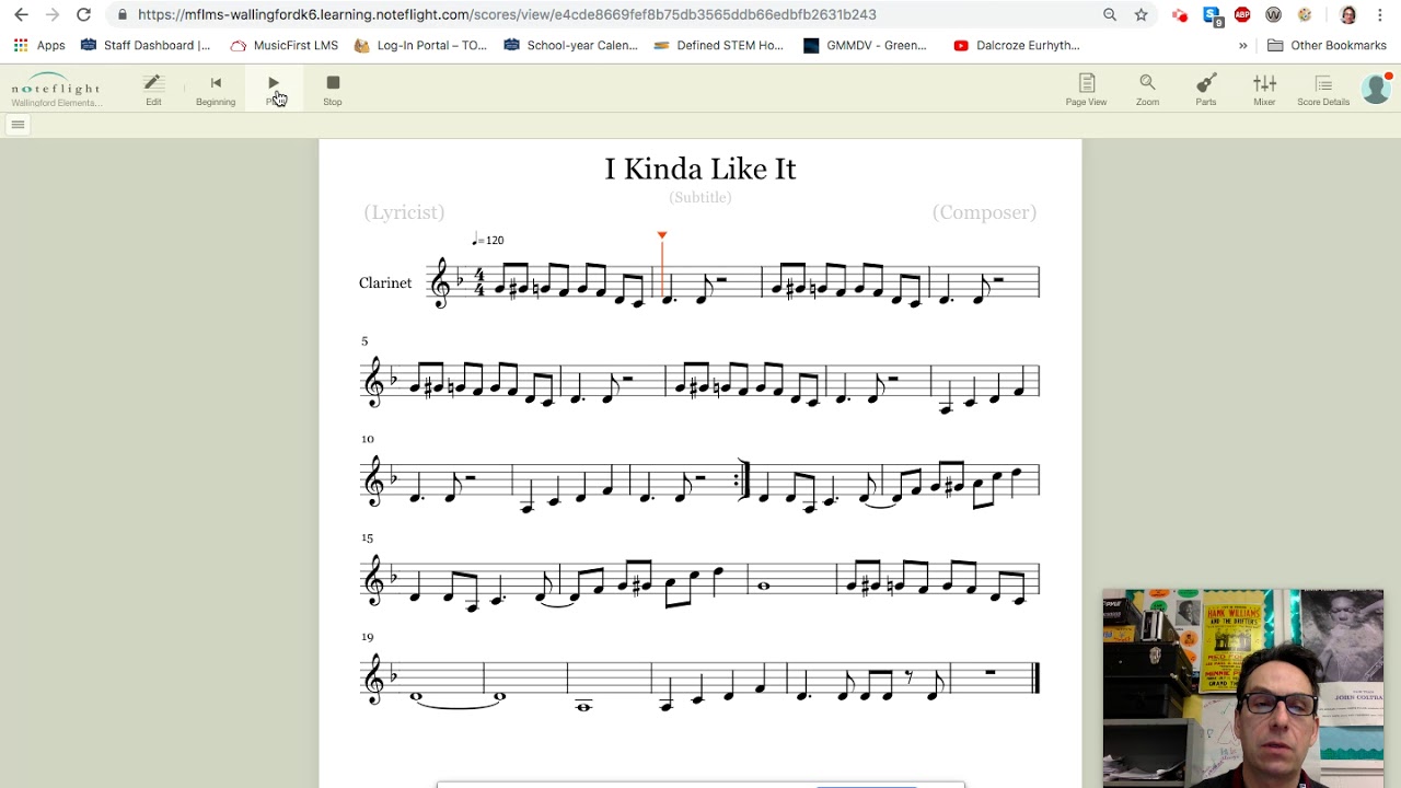How to Share a Score in Noteflight.